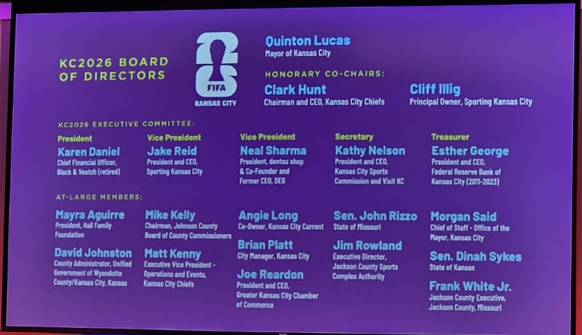 KC Leaders Announce Board for World Cup 2026 - Ingram's