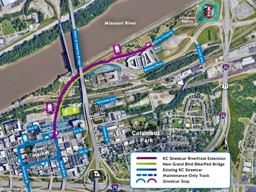 KC Streetcar Riverfront Extension Breaks Ground, Targets Early 2026 ...